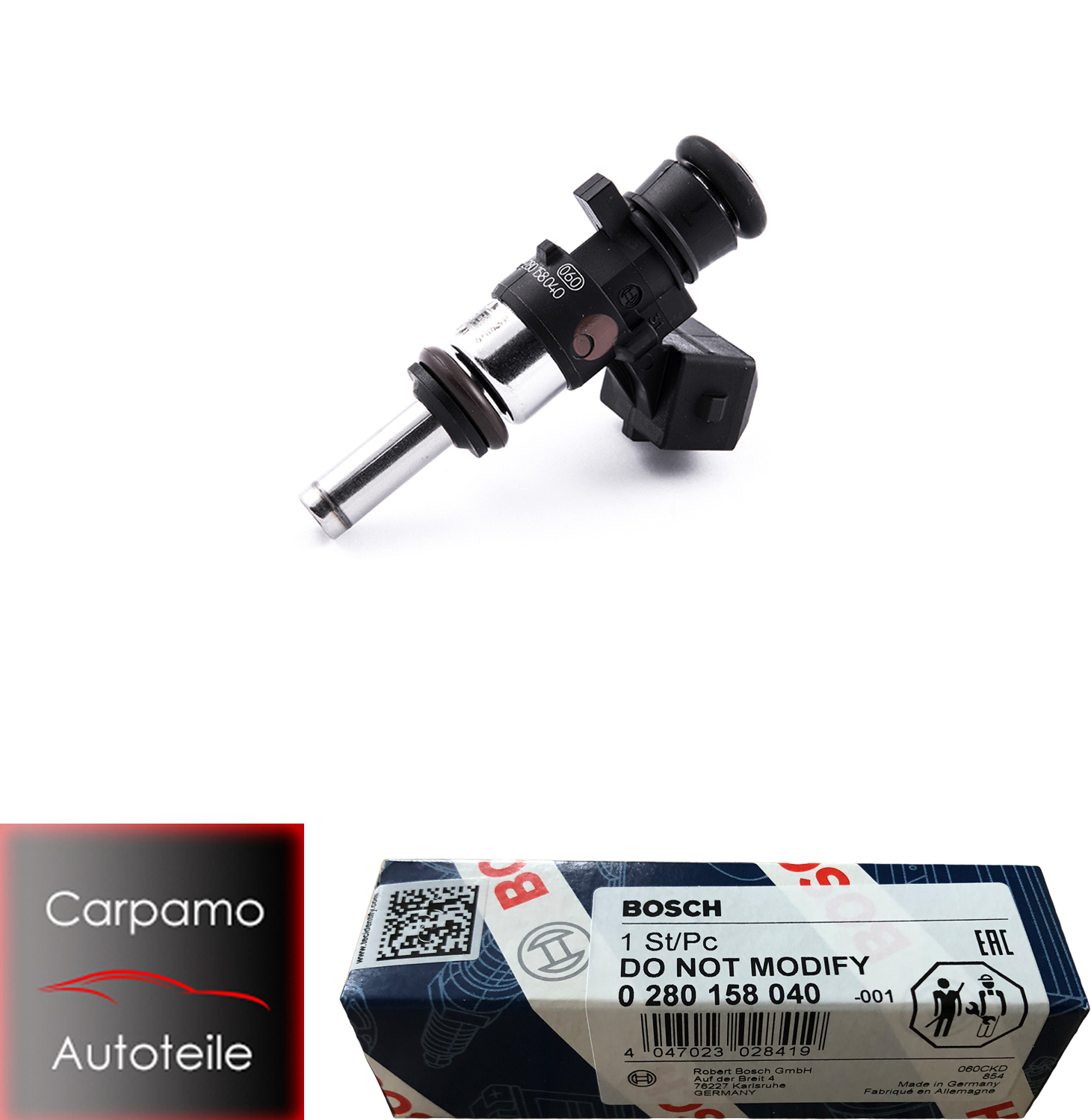 Bosch 980CCM Einspritzdüse EV14 Einspritzventil 0 280 158 040 ...