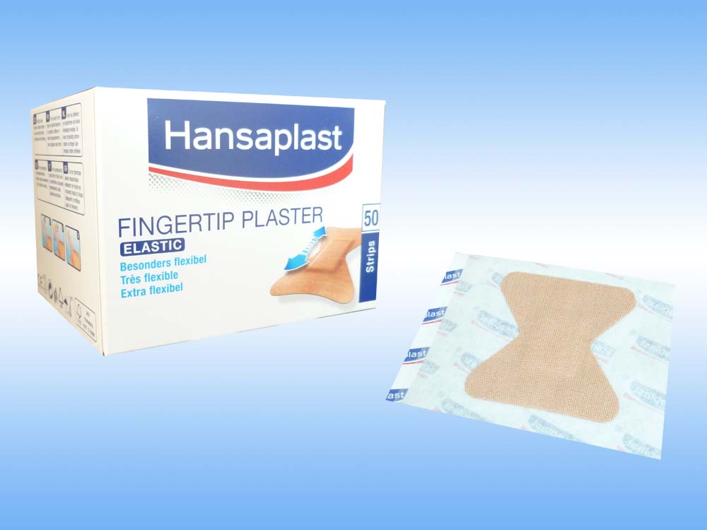 Hansaplast elastic Fingerkuppenpflaster 50 Stück Fingertip PZN ...